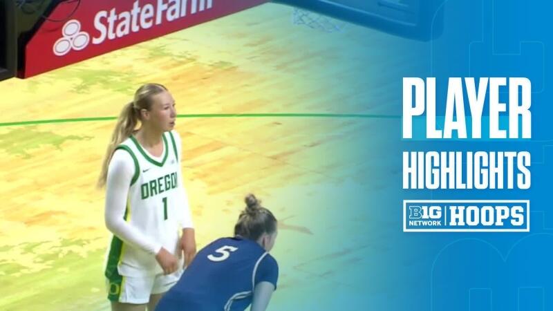 Sofia Bell Highlights vs. Montana St. | Oregon Women's Basketball | 12 ...