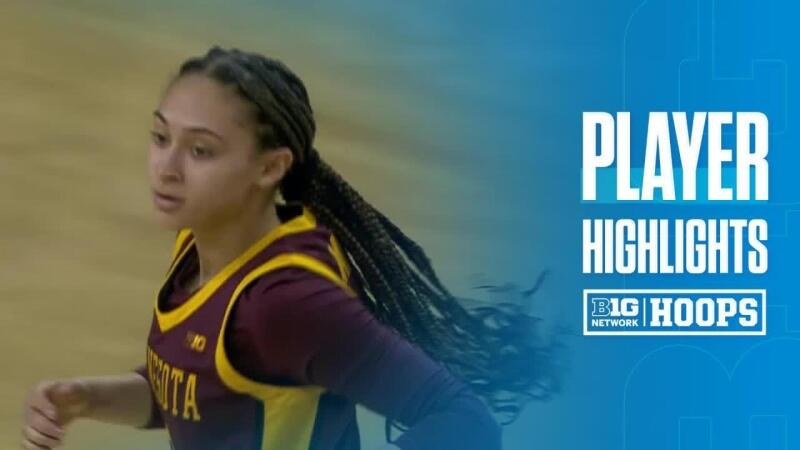 Amaya Battle Highlights vs. UCLA | Minnesota Women's Basketball | 02/02 ...