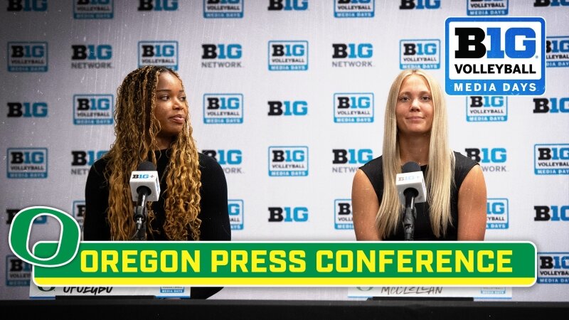 Oregon Press Conference | HC Matt Ulmer, Daley McClellan & Onye Ofoegbu ...